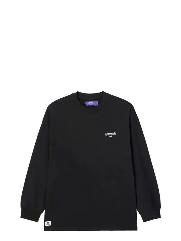AFTERMATHS Logo-embroidered Sweatshirt - Black