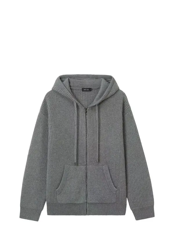 TOUT A COUP Zip-fastening Hoodie - Grey