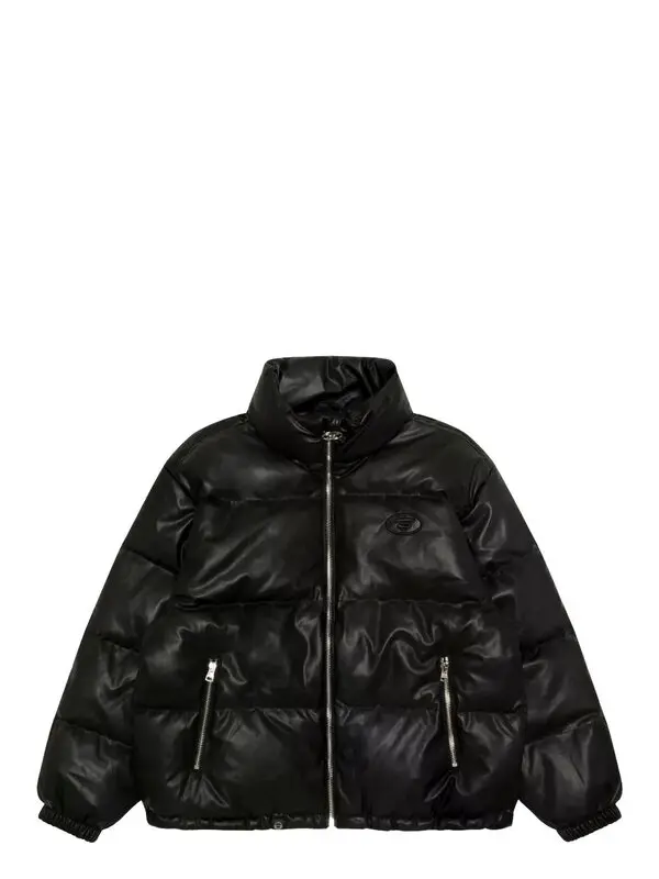 AAPE BY *A BATHING APE® Logo-embroidered Padded Jacket - Black