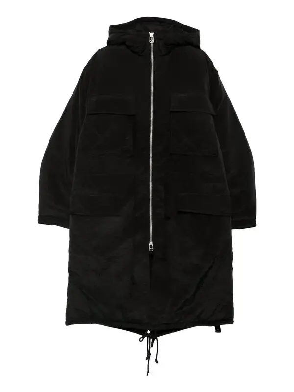 OAMC Hooded Padded Coat - Black