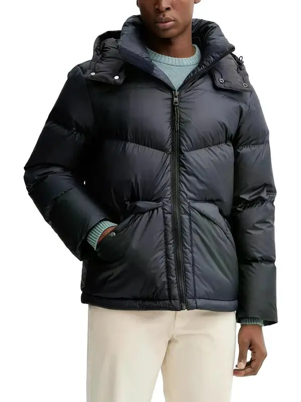Marc O'polo Hooded Padded Jacket - Blue
