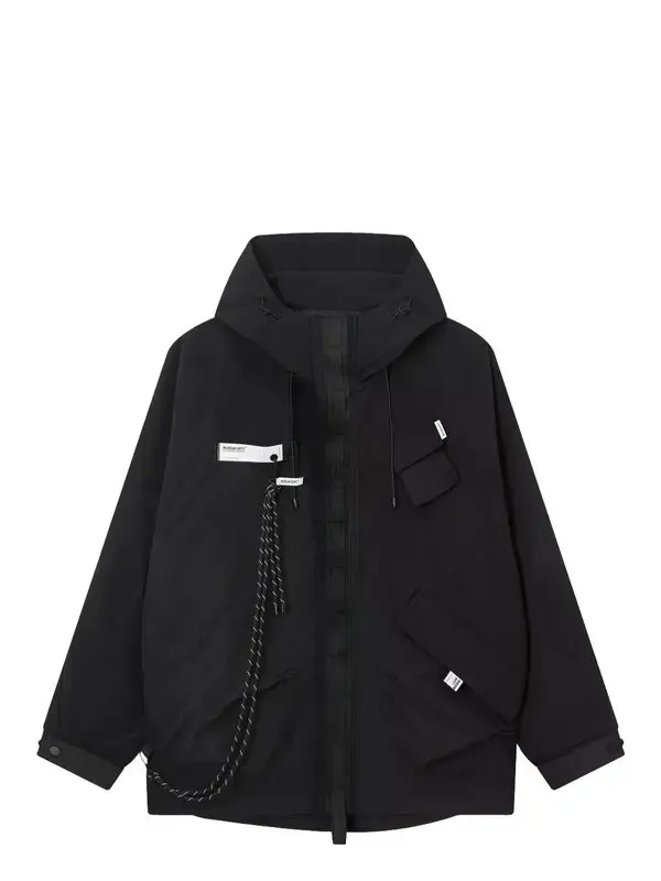 MUSIUM DIV. Hooded Jacket - Black