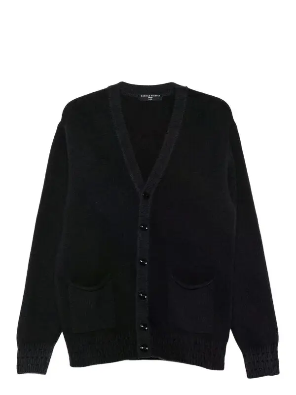 DANIELE FIESOLI Pocket Button Cardigan - Blue