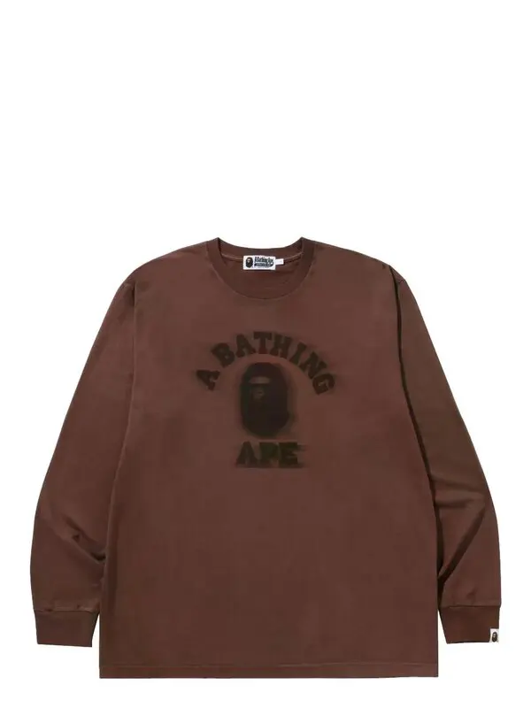 A BATHING APE Long-sleeve T-shirt - Brown
