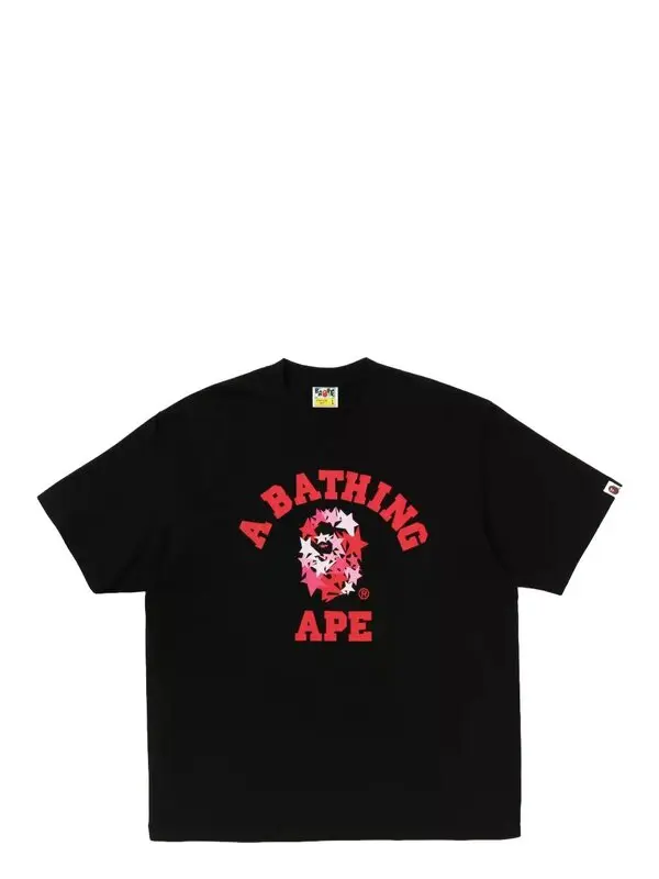 A BATHING APE Star-logo T-shirt - Black