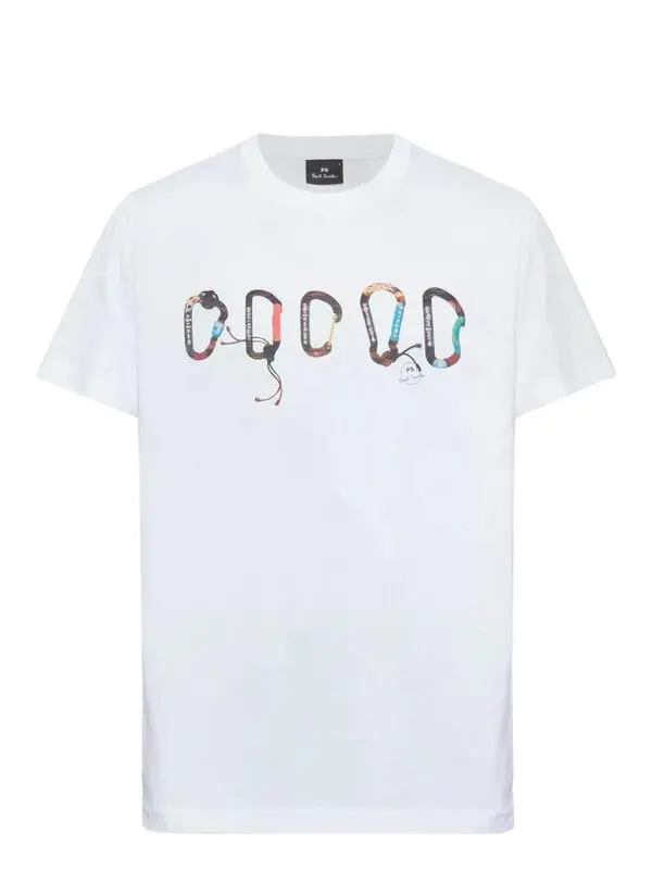 Paul Smith Carabiner-print T-shirt - White