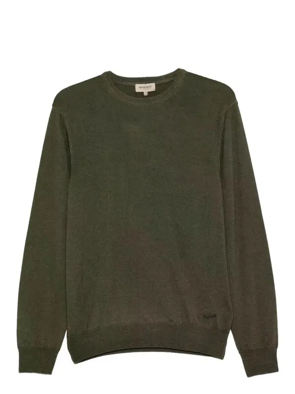 Woolrich Long Sleeve Sweater - Green