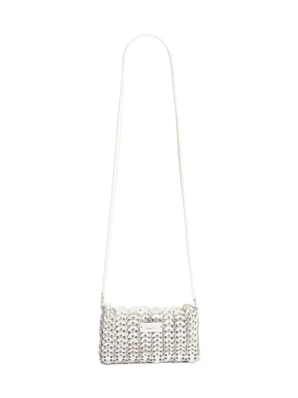 Rabanne Iconic Nano 1969 Bag - Silver