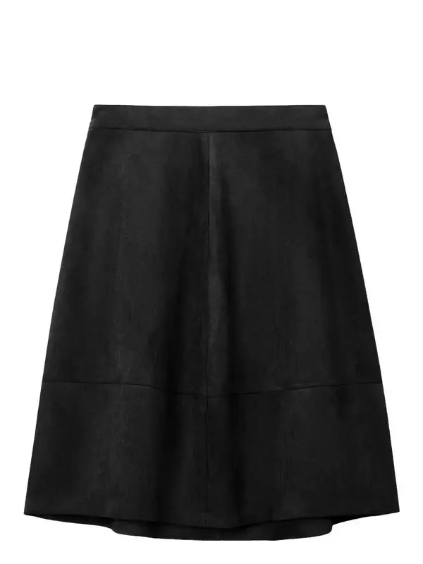 B+AB Panelled Midi Skirt - Black