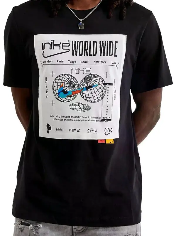 Nike Worldwide Cotton T-shirt - Black