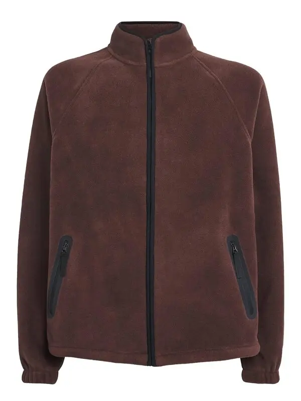 SKIMS Polar Fleece Jacket - Brown