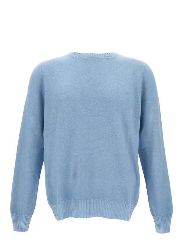 GRAN SASSO Crew-neck Jumper - Blue