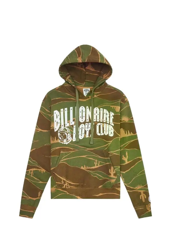 BILLIONAIRE BOYS CLUB Logo-print Hoodie - Green
