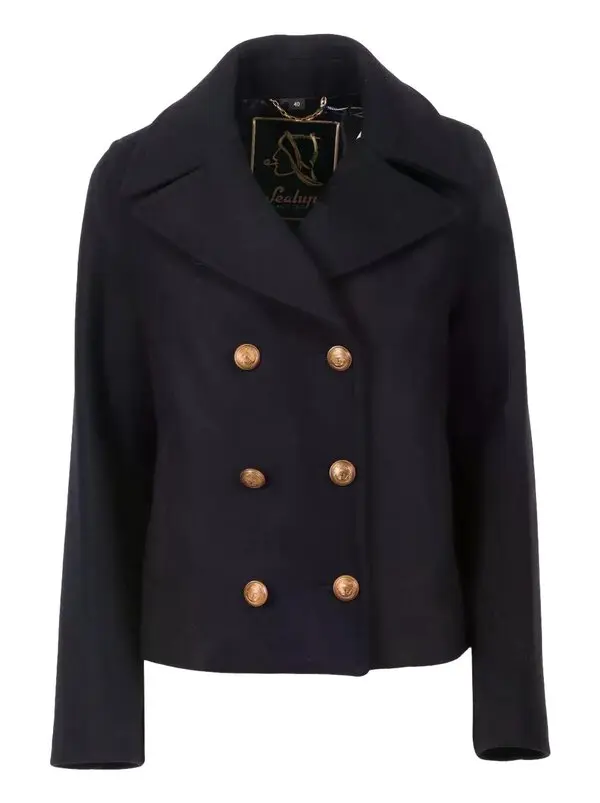 SEALUP Aglaia Pea Coat - Blue