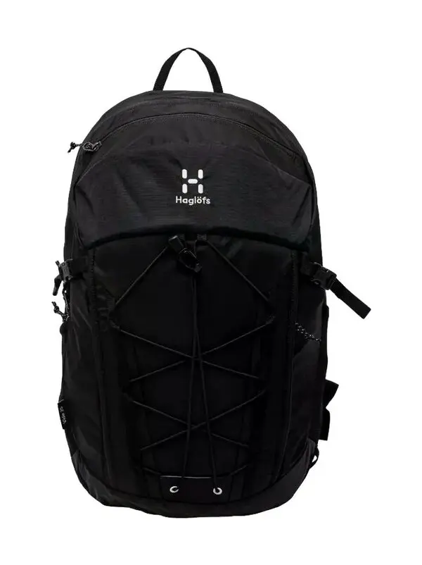 HAGLOFS Logo Drawstring Backpack - Black