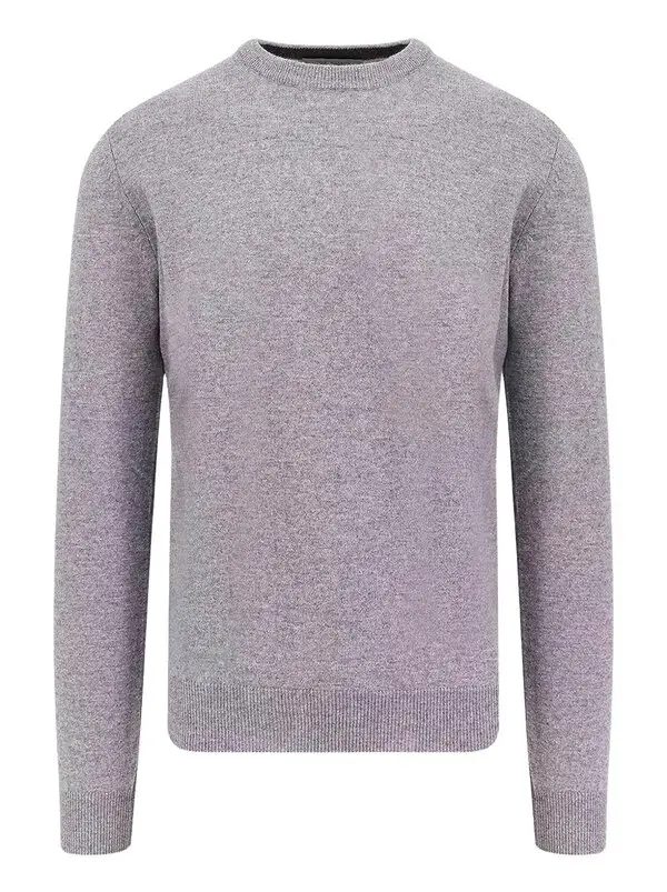 Corneliani Ribbed Jumper - Grey