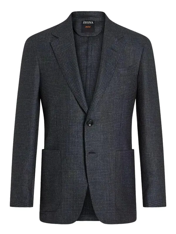 Zegna Single-breasted Blazer - Grey