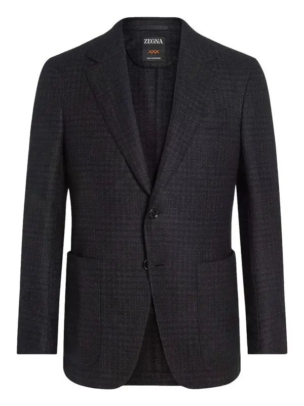 Zegna Oasi-cashmere Blazer - Black
