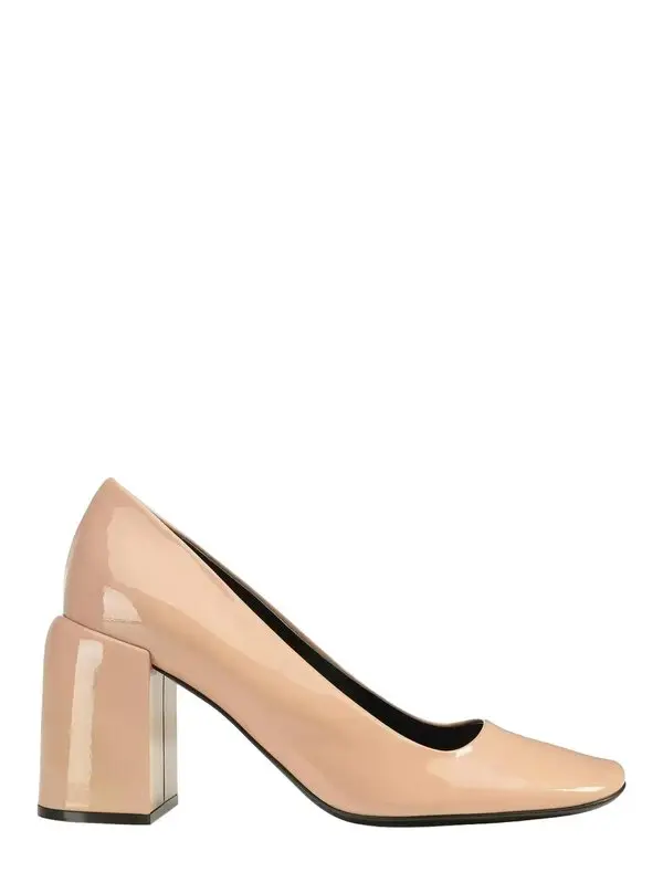 SERGIO ROSSI 80mm Square-toe Pumps - Neutrals