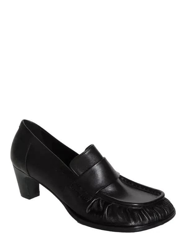 CHUCKIES Loafer Strap Pumps - Black