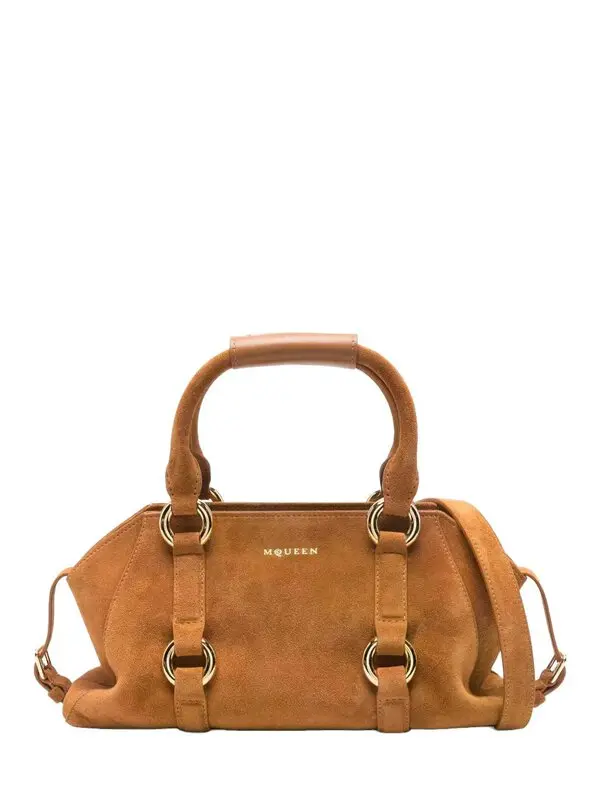 Alexander McQueen Leather Tote Bag - Brown