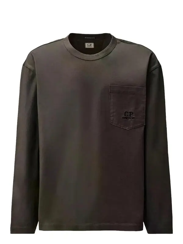 C.P. COMPANY Pocket Long-sleeve T-shirt - Grey