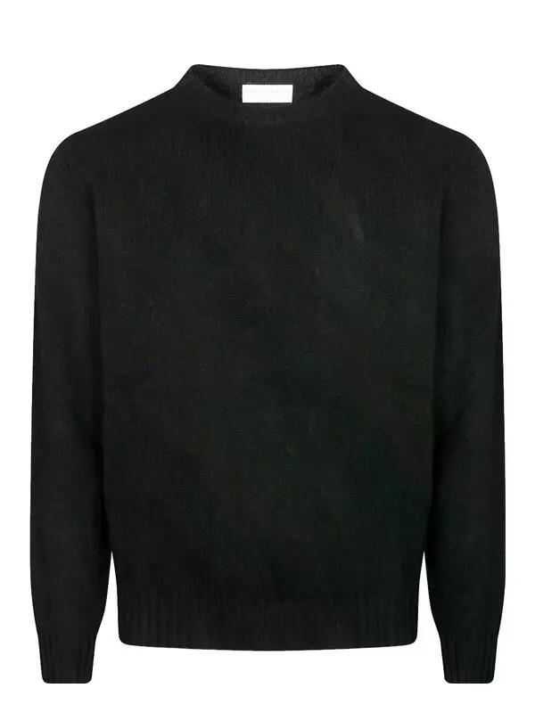 FILIPPO DE LAURENTIIS Crew-neck Sweater - Black