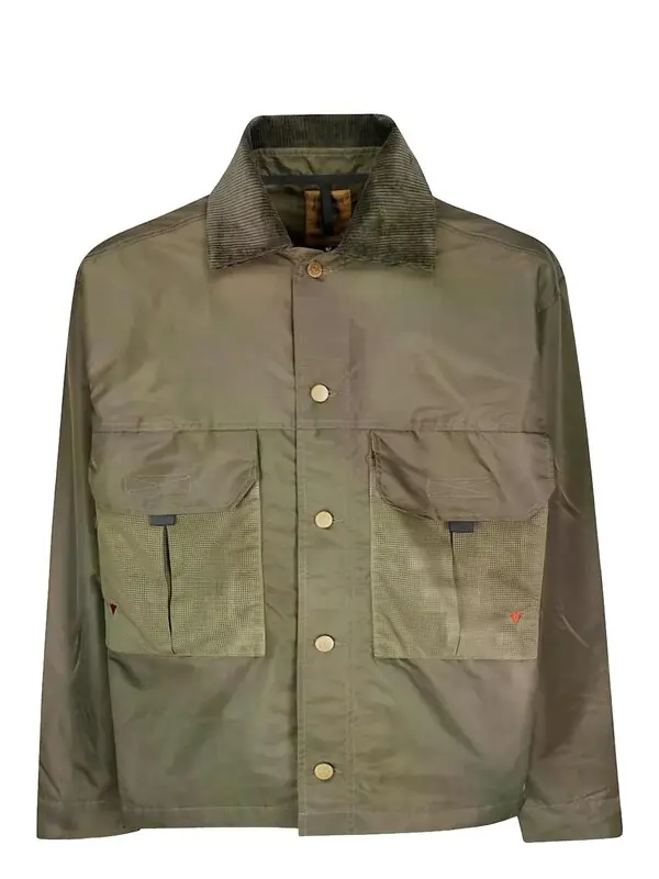 BRAIN DEAD Corduroy-collar Jacket - Green