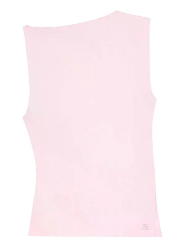 COURREGES Square Interlock Top - Pink