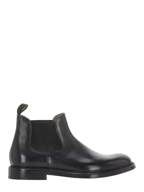 DOUCAL'S Elasticated Panel Boots - Black