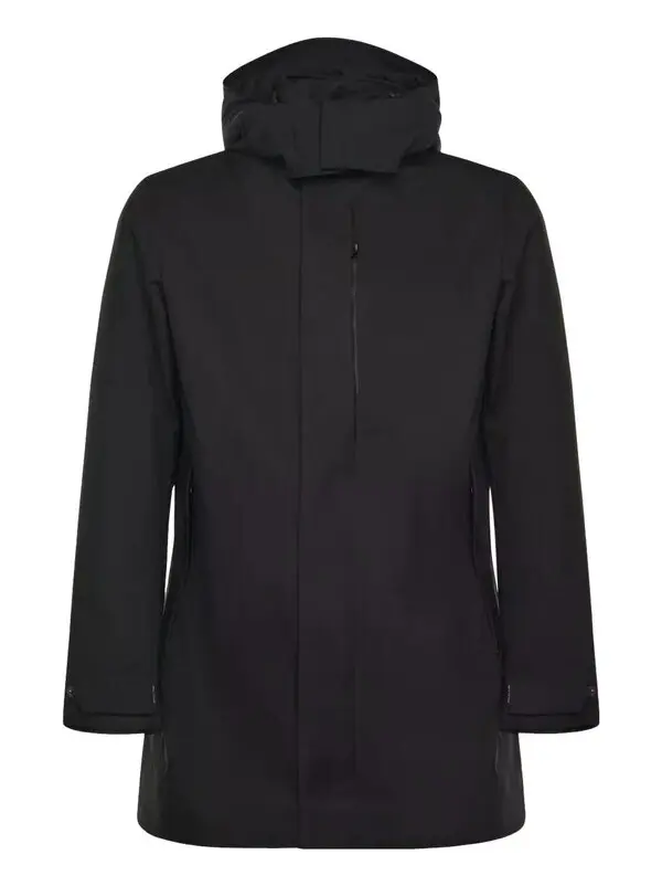 SAVE THE DUCK Hooded Parka Coat - Black