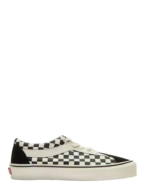 VANS Checkerboard Suede Sneakers - Black