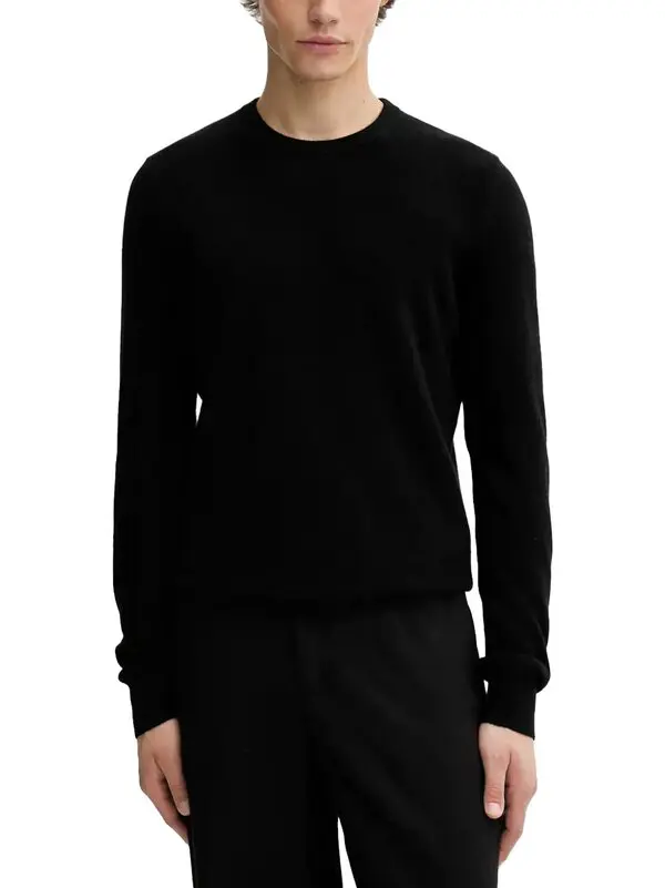 From Future Crew-neck Long Sleeve Sweater - Black