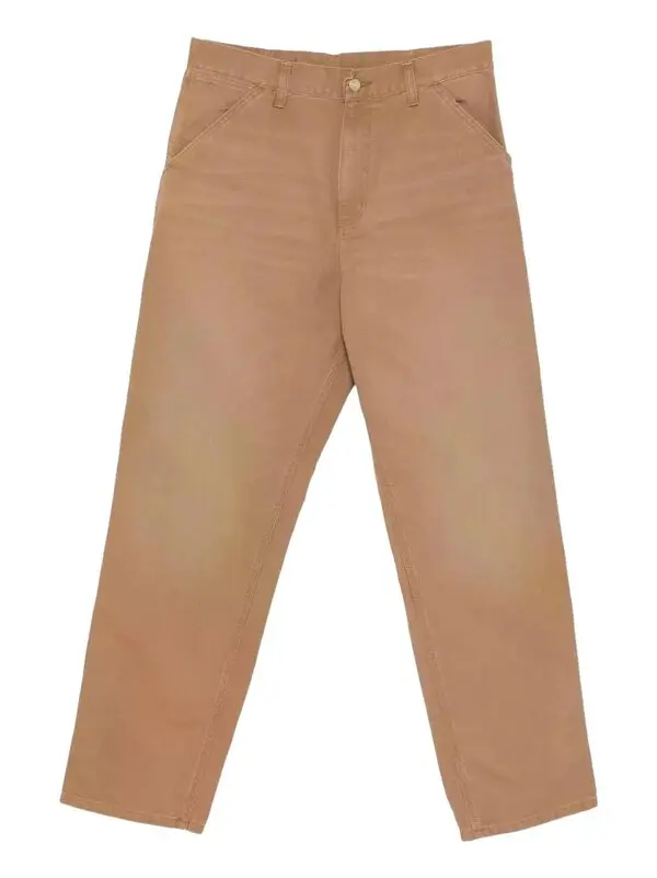 Carhartt Work In Progress Patch Detail Trousers - Brown