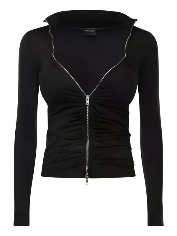 Balenciaga Zip Jacket - Black