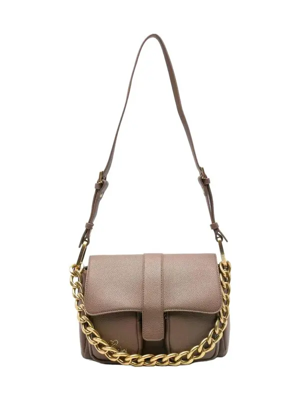 BRACCIALINI Jinny Jewels Chain-strap Shoulder Bag - Brown
