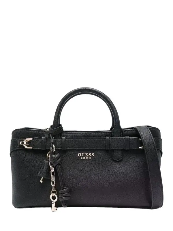 Guess Buckle-charm Tote - Black