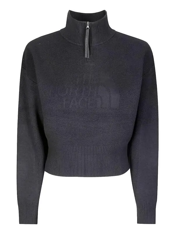 The North Face Zip-neck Sweater - Black
