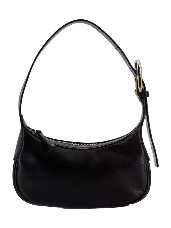 Staud Buckle Shoulder Bag - Black