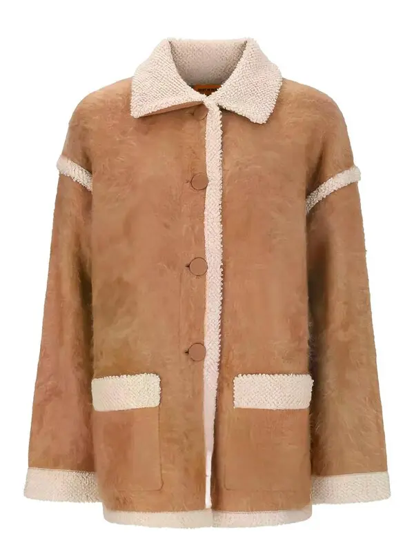Guest In Residence Grizzly Buttoned Jacket - Neutrals