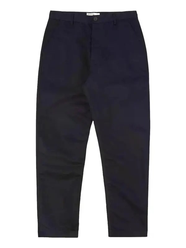 Universal Works Tapered Chino Trousers - Blue