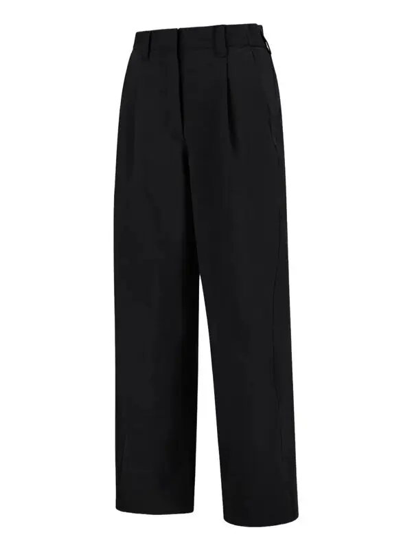 Herno Pleated Trousers - Black