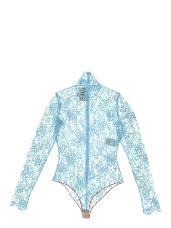Valentino Garavani Lace Bodysuit - Blue