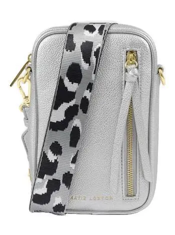 KATIE LOXTON Hallie Small Crossbody Bag - Silver