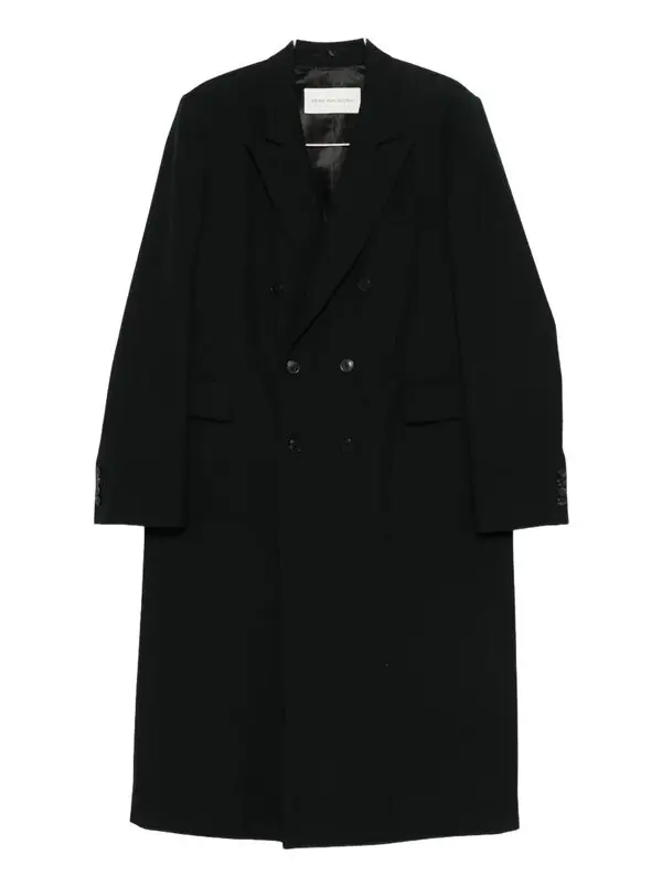 Dries Van Noten Rodgers 2246 M.w.coat - Black