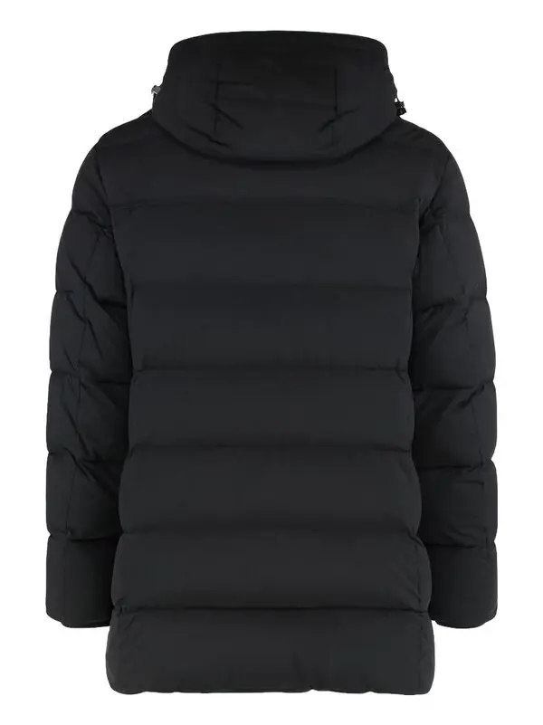 MOORER Parka Gorner With Hood - Black