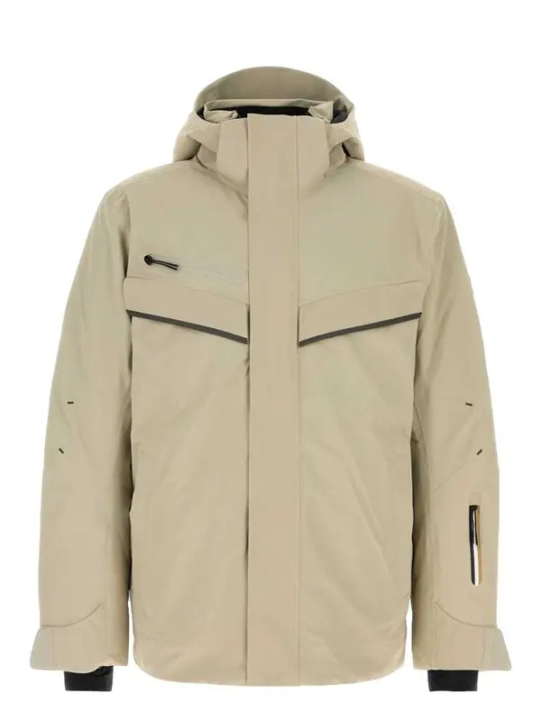 BOSS Sand Stretch Nylon Jacket - Beige O Tan