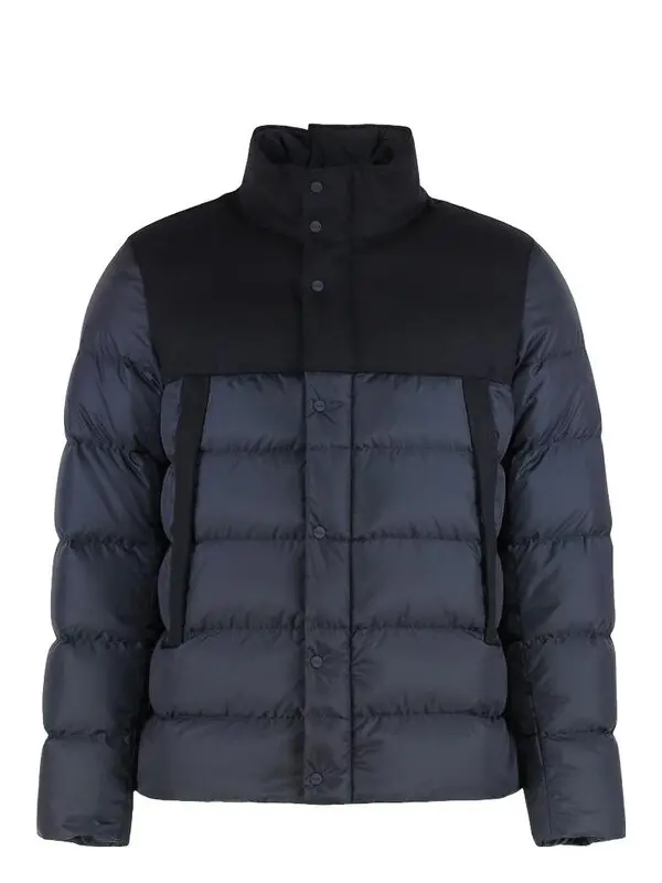 Herno Lightweight Quilted Nylon Jacket - Blue