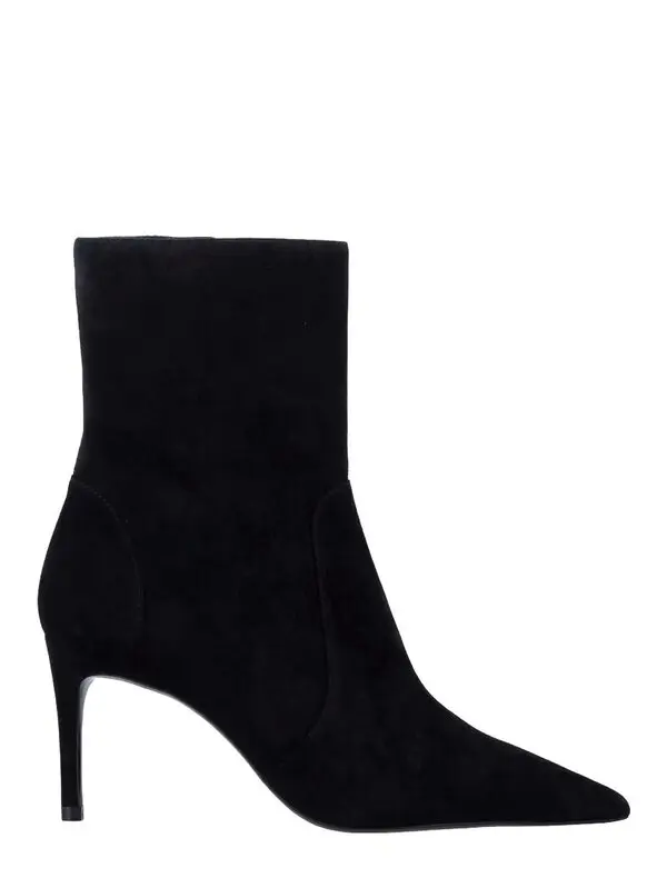 STUART WEITZMAN Power Zip 75 Ankle Boots - Black