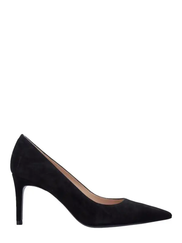 STUART WEITZMAN Power 75 Pointed-toe Pumps - Black